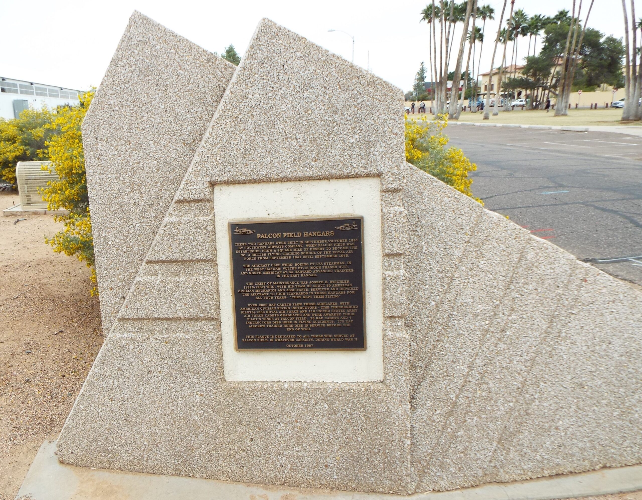 Mesa-Historic_Falcon_Field_Hangers-1-Marker • Spotter Up