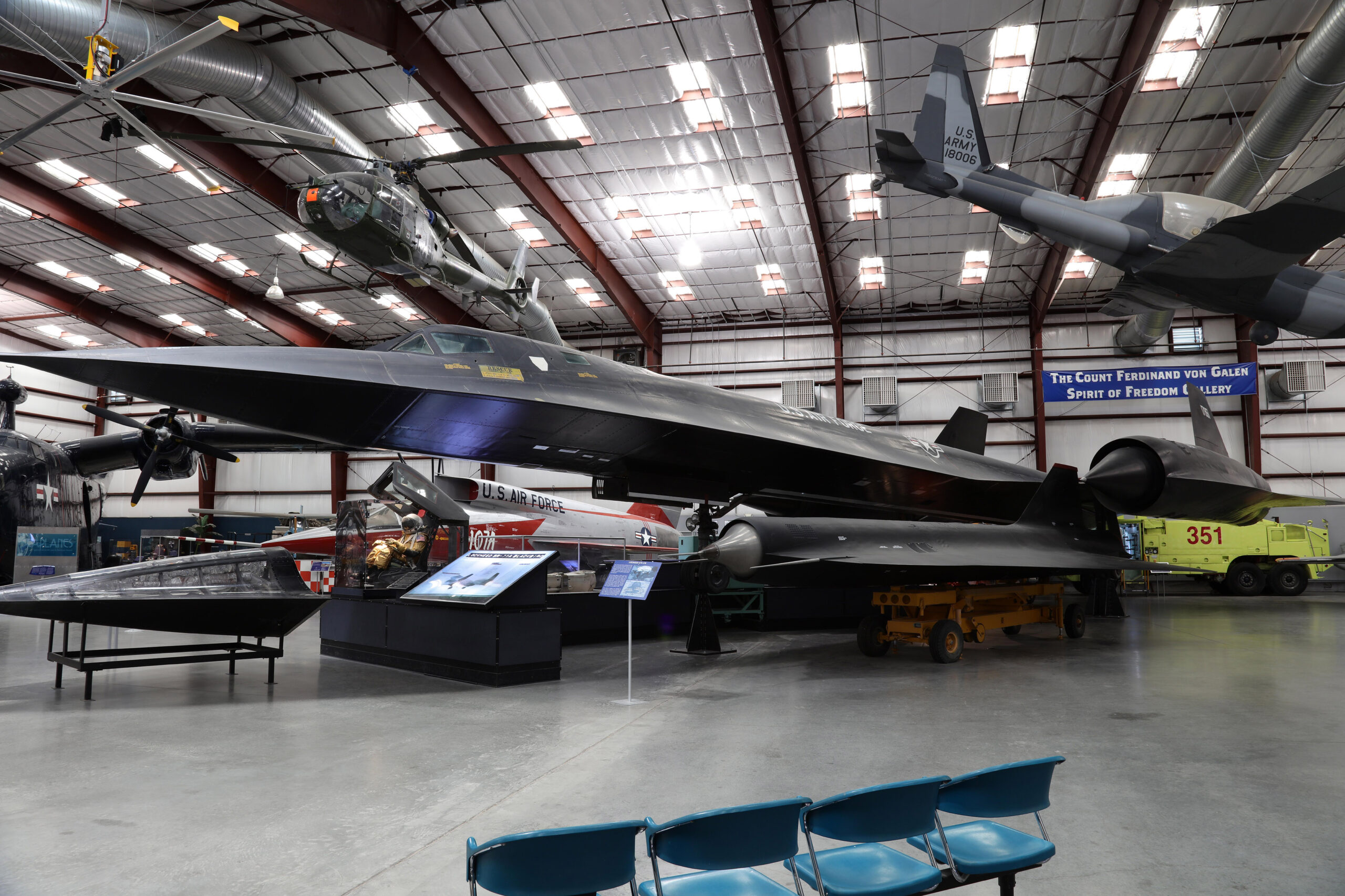 SR-71_Blackbird_inside_Museum • Spotter Up